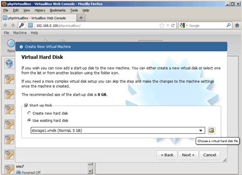 using raw devices in virtualbox vms