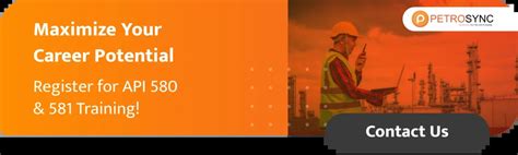 Comprehensive Api 580 And 581 Training For Risk Management