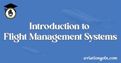 Introduction To Flight Management Systems Aviation Gurukul Goln
