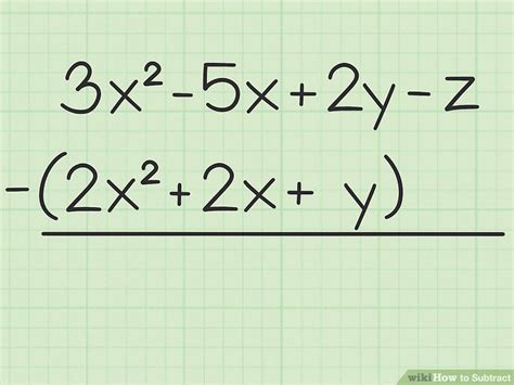 7 Ways To Subtract WikiHow
