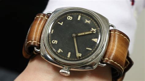ミュージアム級のレアモデル元祖ラジオミールにM74 NATOストラップを装着Rolex Panerai Ref 3646 Type E