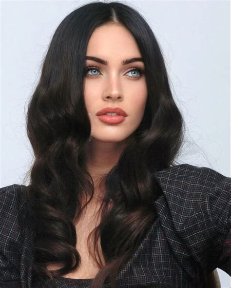 Megan Fox Human Hair Hairstyles For Thin Hair Blonde Highlights