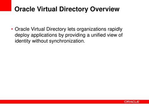 Ppt Oracle Database Integration With Active Directory And Windows