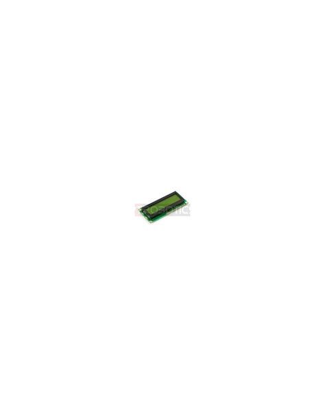 Basic 16x2 Character Lcd Black On Verde 5v Lcd Alfanumerico P