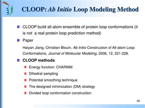 Ppt Molecular Modeling Methods Ab Initio Protein Structure