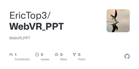Github Erictop3webvrppt Webvrppt