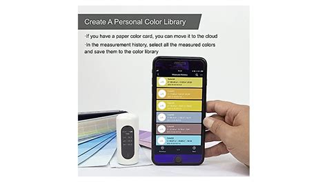 Veykolor Color Sensor Colorimeter Supporting Stand Alone And App Measuring Lab Rgb Hex