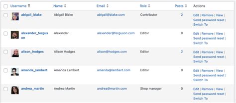 How To Retrieve Lists Of All Wordpress Users And Their Metadata Blog Admin Columns