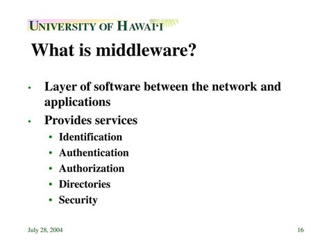 Internet2 Middleware Whats In It For You Ppt Download