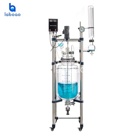 50l Jacketed Glass Reactor China 50l Jacketed Glass Reactor