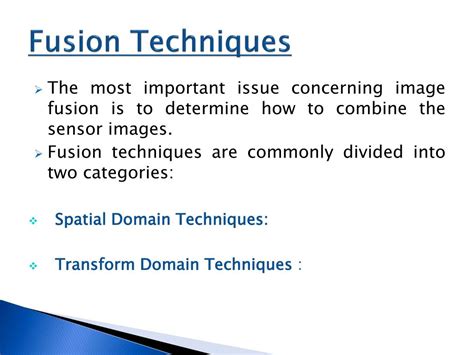 Ppt Image Fusion In Discrete Cosine Transform Domain Using Masking