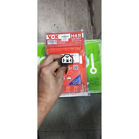 ปลั๊กไฟหน้ารถยนต์ ขั้วไฟหน้ารถยนต์ H4 แบบเซรามิก 1อัน Shopee Thailand