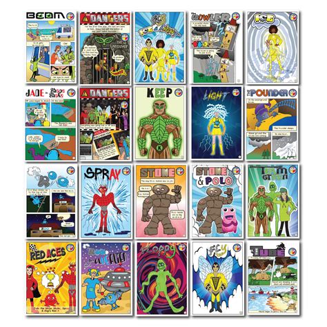 Intervention Comics Set 1 Set Of 20 Monster Phonics