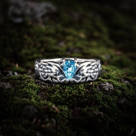 Viking Wedding Rings In Gold Silver Bronze Or Steel