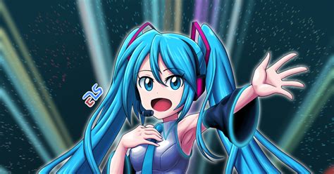 初音ミク 다시 그린 미쿠 Elsのイラスト Pixiv