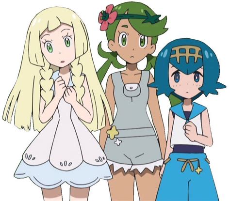 Lillie Mallow And Lana By Matt785 On Deviantart