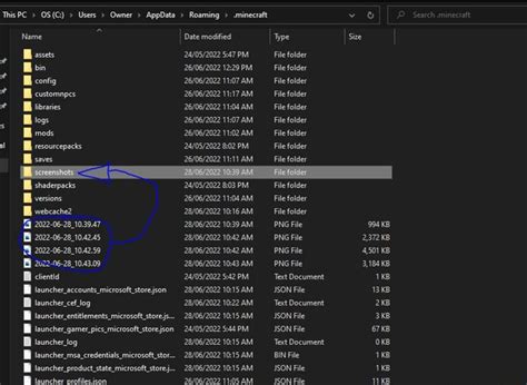 Thispc Users Owner Appdata Roaming Minecraft Name Contig Mods Date Modified Pm Pm Am