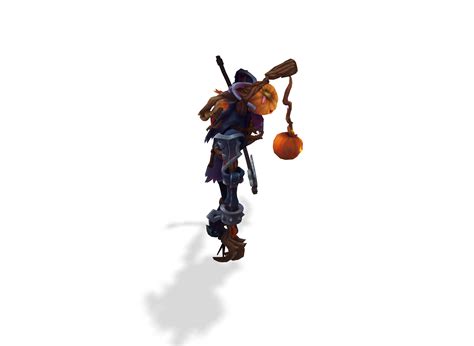 Stl File Pumpkinhead Fiddlesticks League Of Legends 3d Print Model 🧸