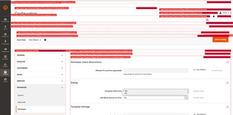 How To Enable Template Path Hints And Display Block Names In Magento 2
