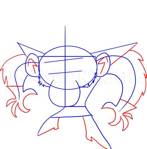 How To Draw Mojo Jojo Drawing Step By Step By Dawn Dragoart