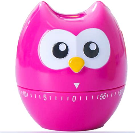 Joie Hoot Owl Kitchen Timer Assorted Colors Each Sold Separately
