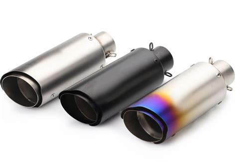 51mm 60mm 오토바이 배기 머플러 파이프 Gp 레이싱 슬립 온 배기 스테인레스 스틸 Db 킬러 포함 Aliexpress