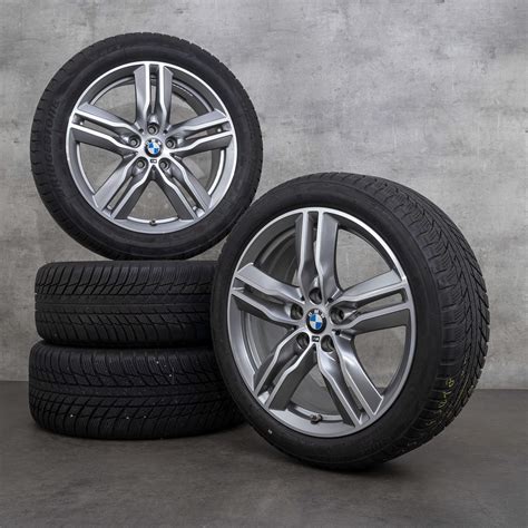 Bmw 18 Zoll Felgen X1 F48 X2 F39 570 M Alufelgen Winterreifen Winterräder 7850456