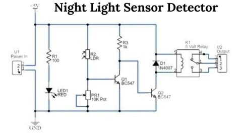 Dark Motion Sensor Circuit