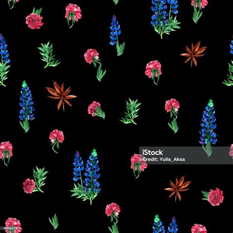 네온 지그재그로 원활한 줄무늬 열 대 꽃 패턴입니다 수채화에 히 비 스커 스 화이트 컬러에 기하학적 인 삼각형 장식 효과