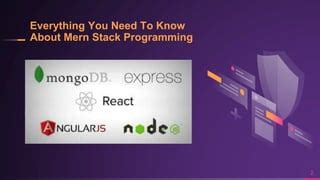 Everything You Need To Know About Mern Stack Programming PPT