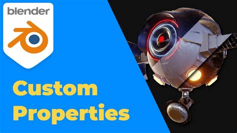 Using Custom Properties Blender 30 Tutorial Youtube