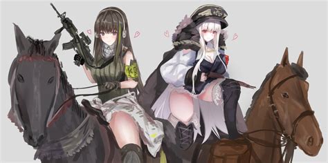 Martinreaction Kar98k Girls Frontline M4a1 Girls Frontline