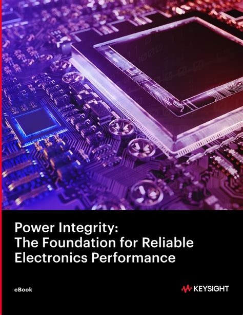 Power Integrity The Foundation For Reliable Electronics Performance Pdf Asset Page Keysight