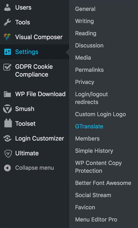 Gtranslate Plugin Has Lost Its Flags Digital Fuse Web Development And Uk Hosting