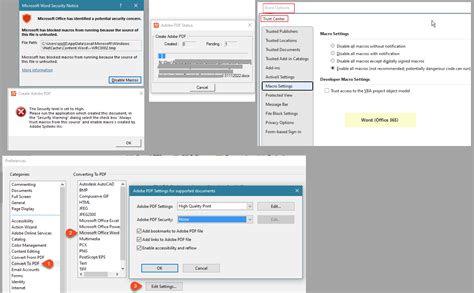 converting docx to pdf microsoft office has ide adobe product