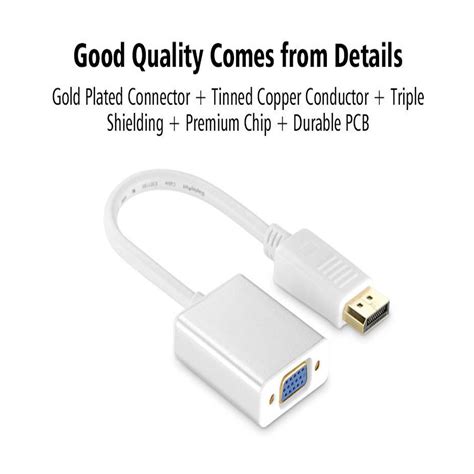 تبدیل Displayport به Vga یوگرین 20412 فروشگاه اینترنتی دیجیک