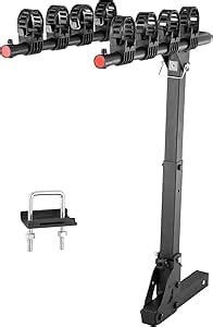 Vevor Portabicicletas De Montaje En Enganche Portabicicletas De 4 Bicicletas Enganche De