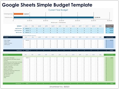 Free Simple Monthly Budget Template 1131x1600