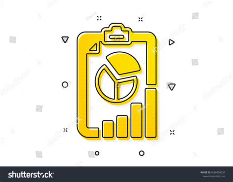 Column Graph Pie Chart Sign Report Stock Vector Royalty Free 1656990337 Shutterstock