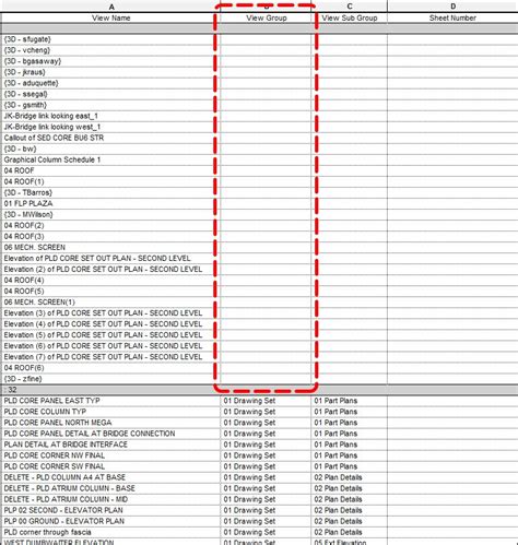 View Organization Management With Dynamo Archi Lab