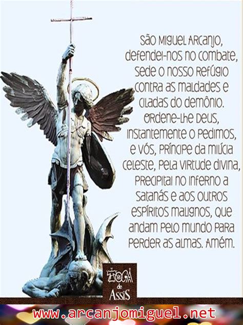 Devotos De SÃo Miguel Arcanjo Arcanjomiguelnet Divinópolis Novena
