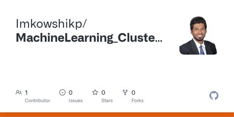 Github Imkowshikpmachinelearningclustering