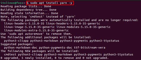 How To Install Yarn On Ubuntu 2204 Lts Its Linux Foss