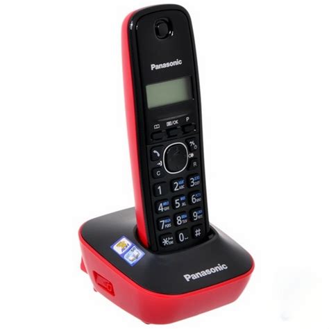 Panasonic KX-TG1611 RUR красный