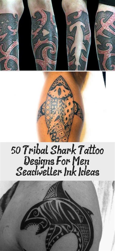Native Shark Tattoos