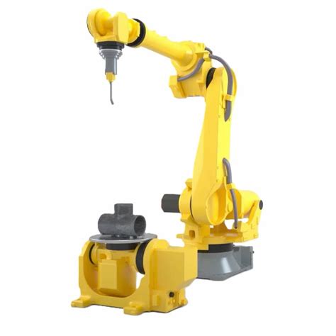 Fanuc Robot Of 6 Axis Industrial Robot M 20id 25 With Cngbs Welding Positioner For Welding