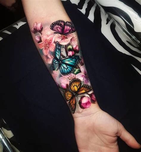 Gemini Butterfly Tattoo