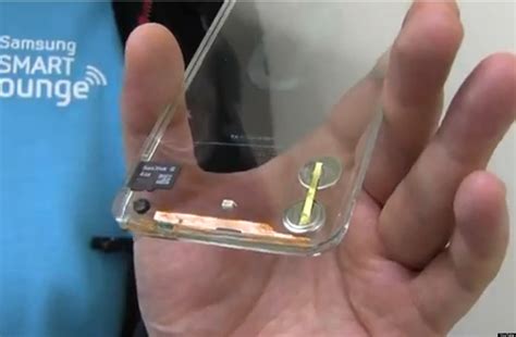 Polytron Technologies Unveils Transparent Phone VIDEO