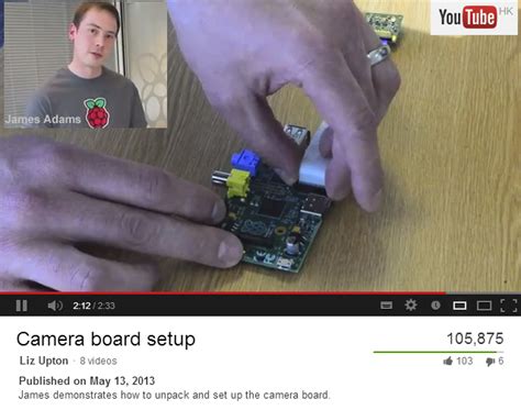 Fongarm Raspberry Pi Camera Board Setup James Adams