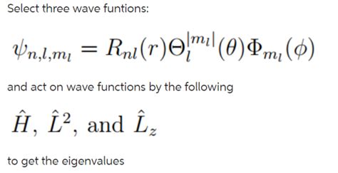 Solved Select Three Wave Funtions Chegg